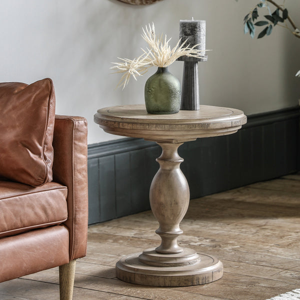 Vancouver French Contemporary Side Table - Maison Haven Furniture